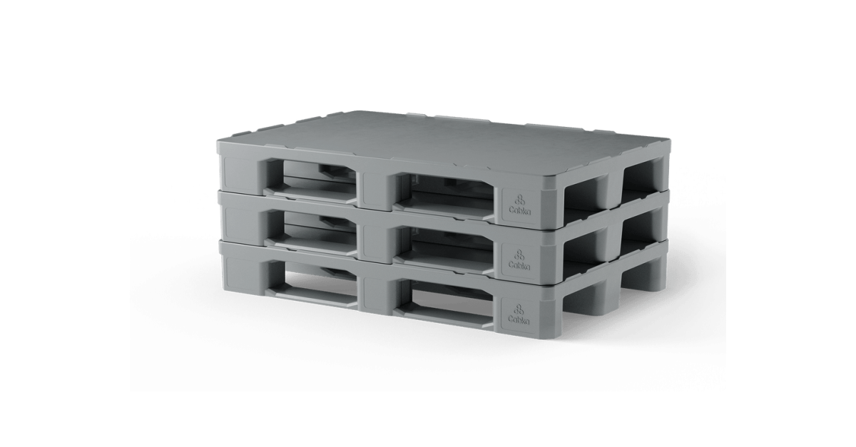 Plastic pallets and floor mats